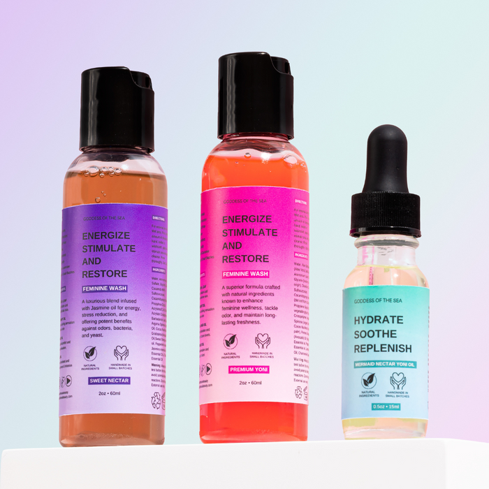 Feminine Wash & Yoni Oil Sample Bundle